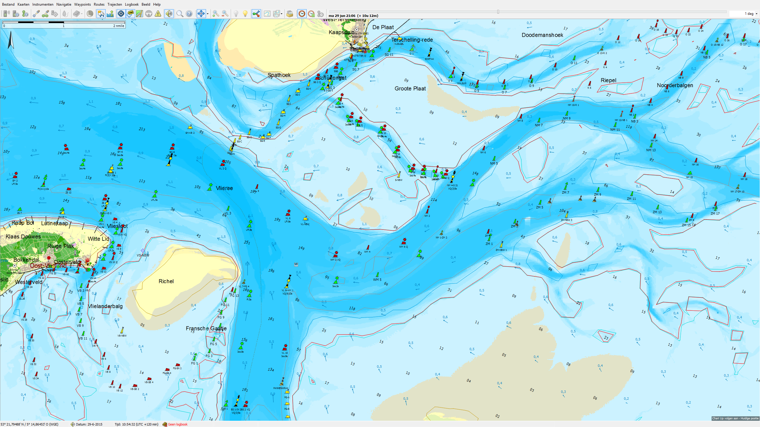 Update für Vaarkaart Nederland (Binnen) 2015 - Stentec Navigation