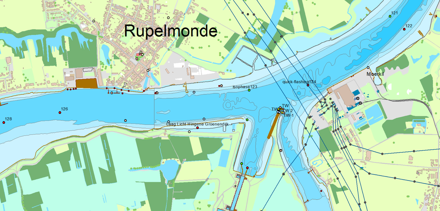 DKW Vaarkaart België - Stentec Navigation