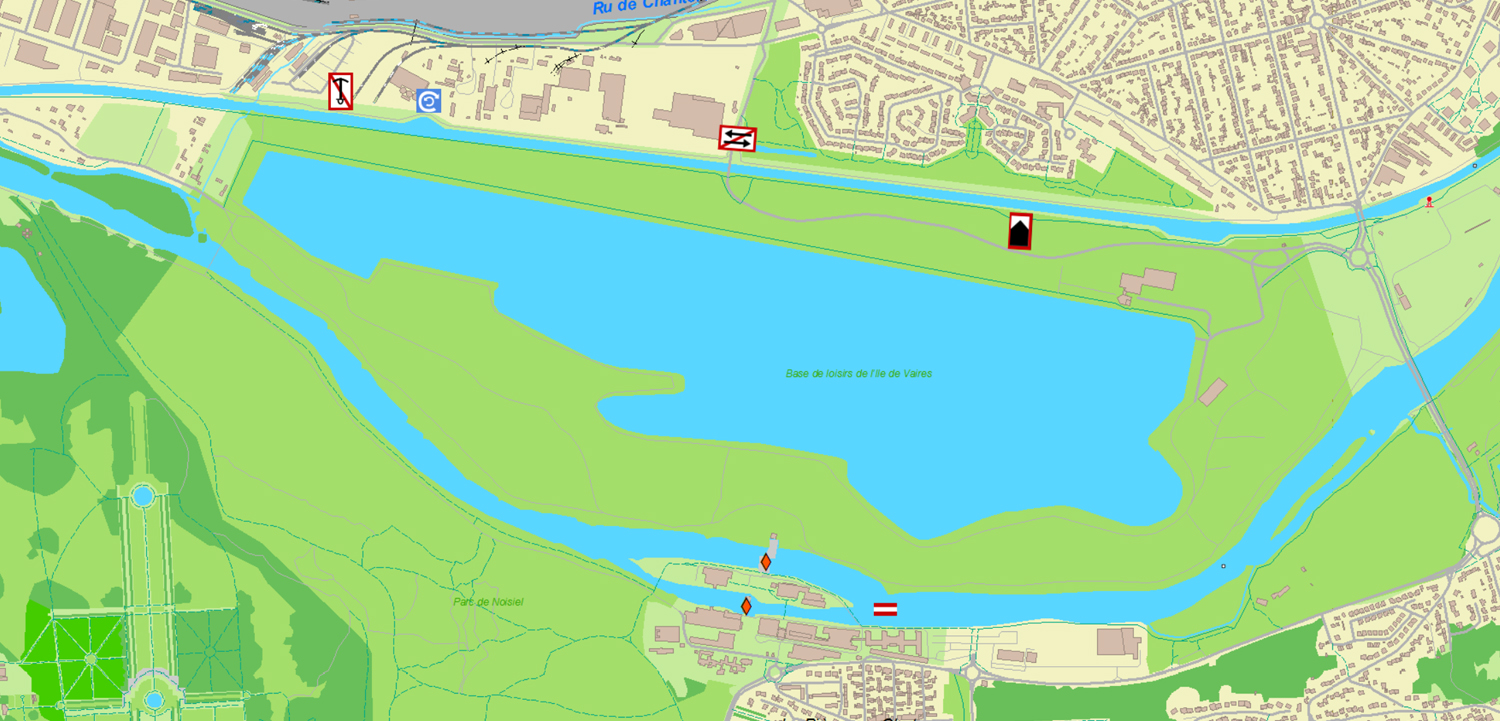 DKW Vaarkaart Noord-Frankrijk - Stentec Navigation